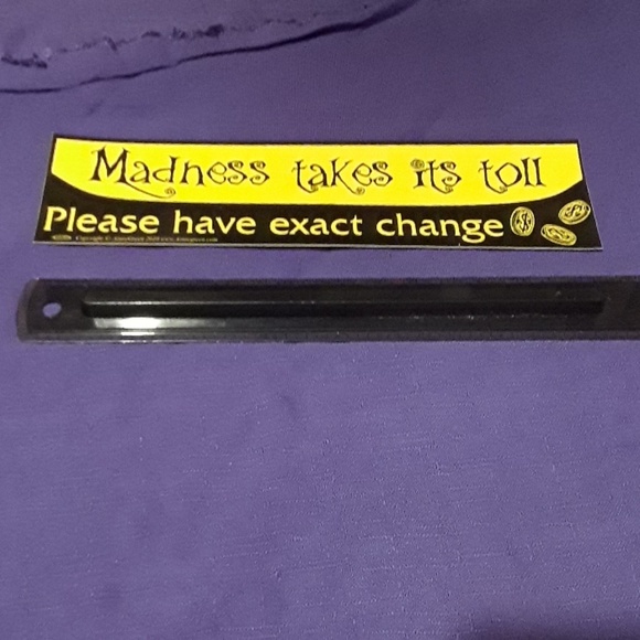 Accessories | Madness Takes Its Toll Please Have Exact Change | Poshmark